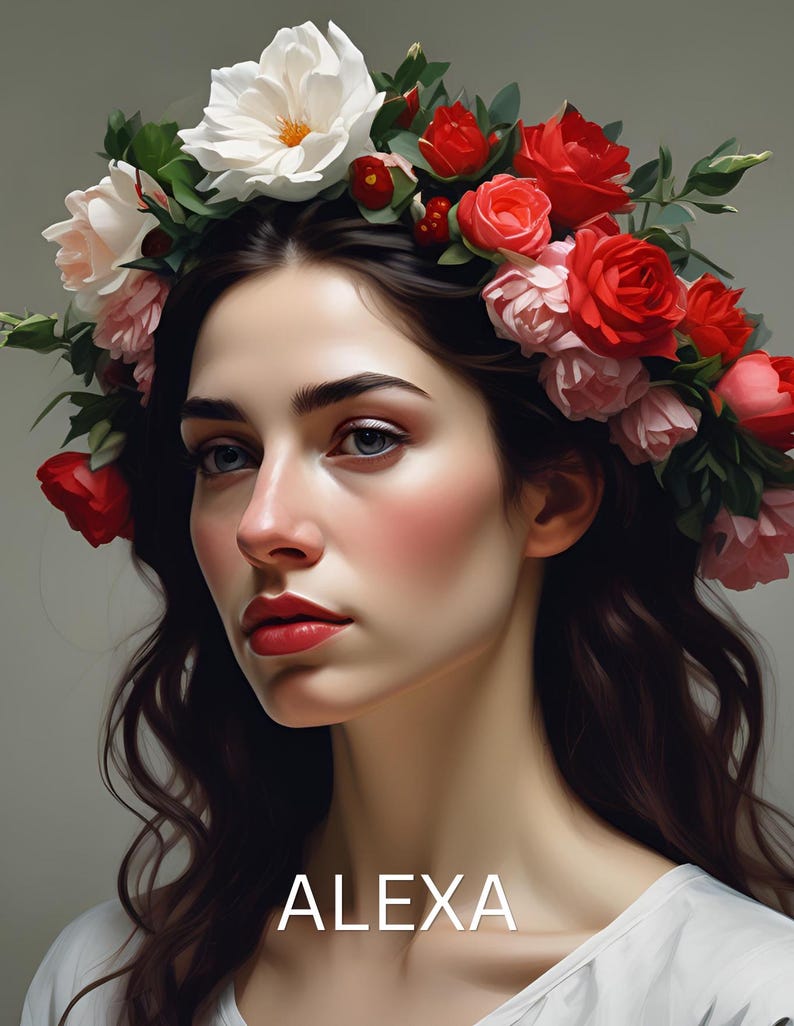 Woman Portrait Collection 3 - Etsy