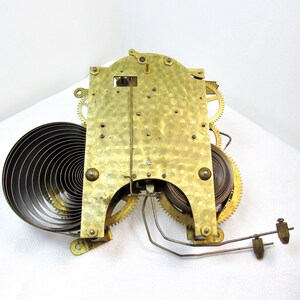 Brass Clock Movement: Vintage Clockworks Free Shipping - Etsy