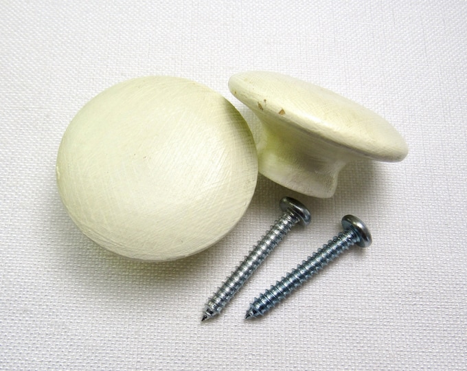 Extra Large Knobs 5 Large Wooden Knobs, Extra Large Cabinet Knobs ...