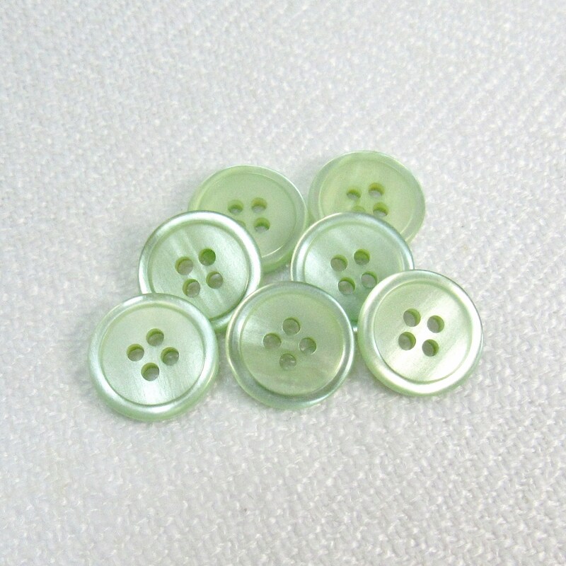 Green Buttons - Etsy