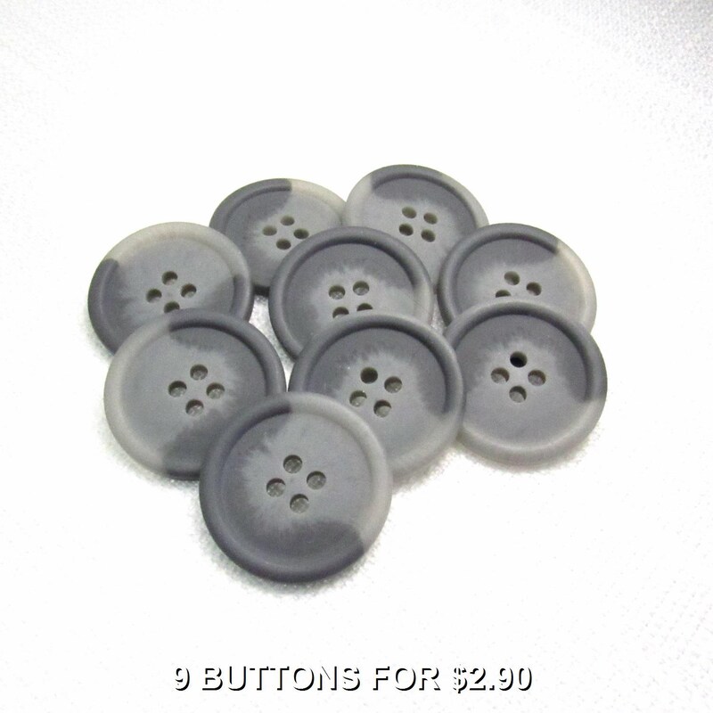 Two Tone Buttons - Etsy