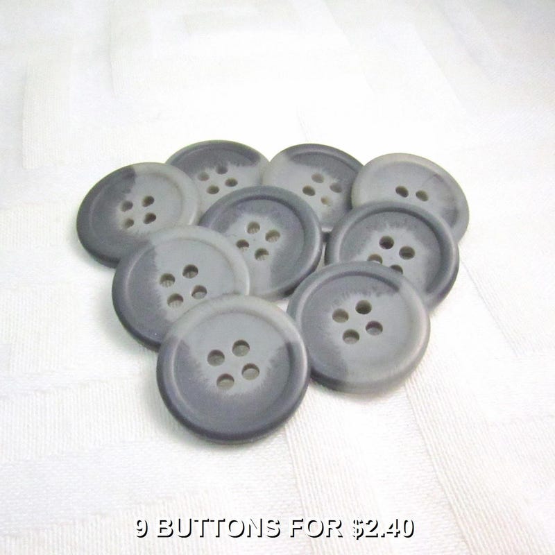 Two Tone Buttons - Etsy
