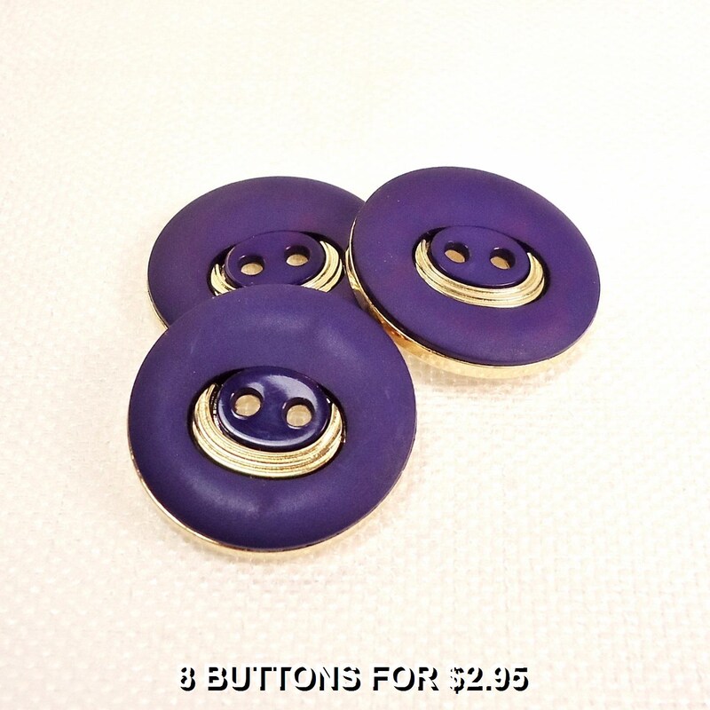 Violet Buttons - Etsy