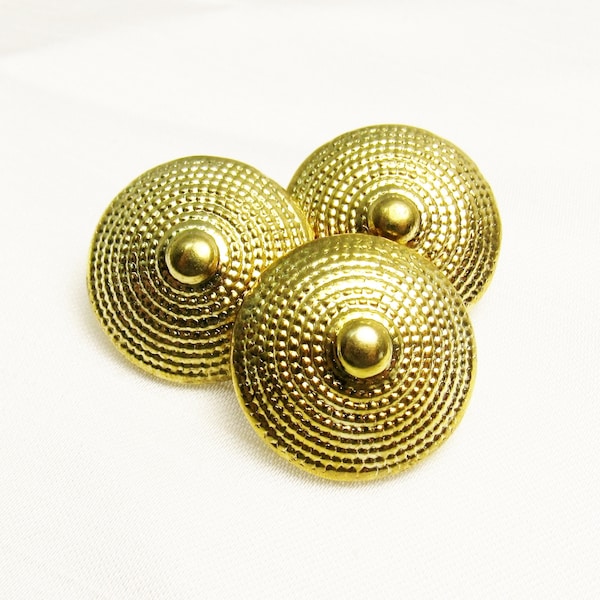 Gold Metal Buttons - Etsy