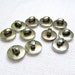 Silver Pebbles: 7/16" (11mm) Impressed Pebble-textured Metallic Plastic ...