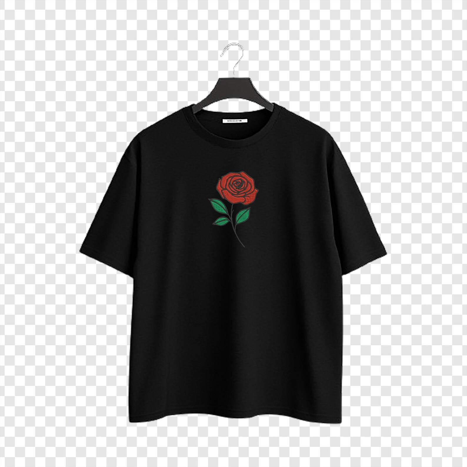 Rose Embroidery, Red Rose Embroidery Design, Floral Machine Embroidery ...