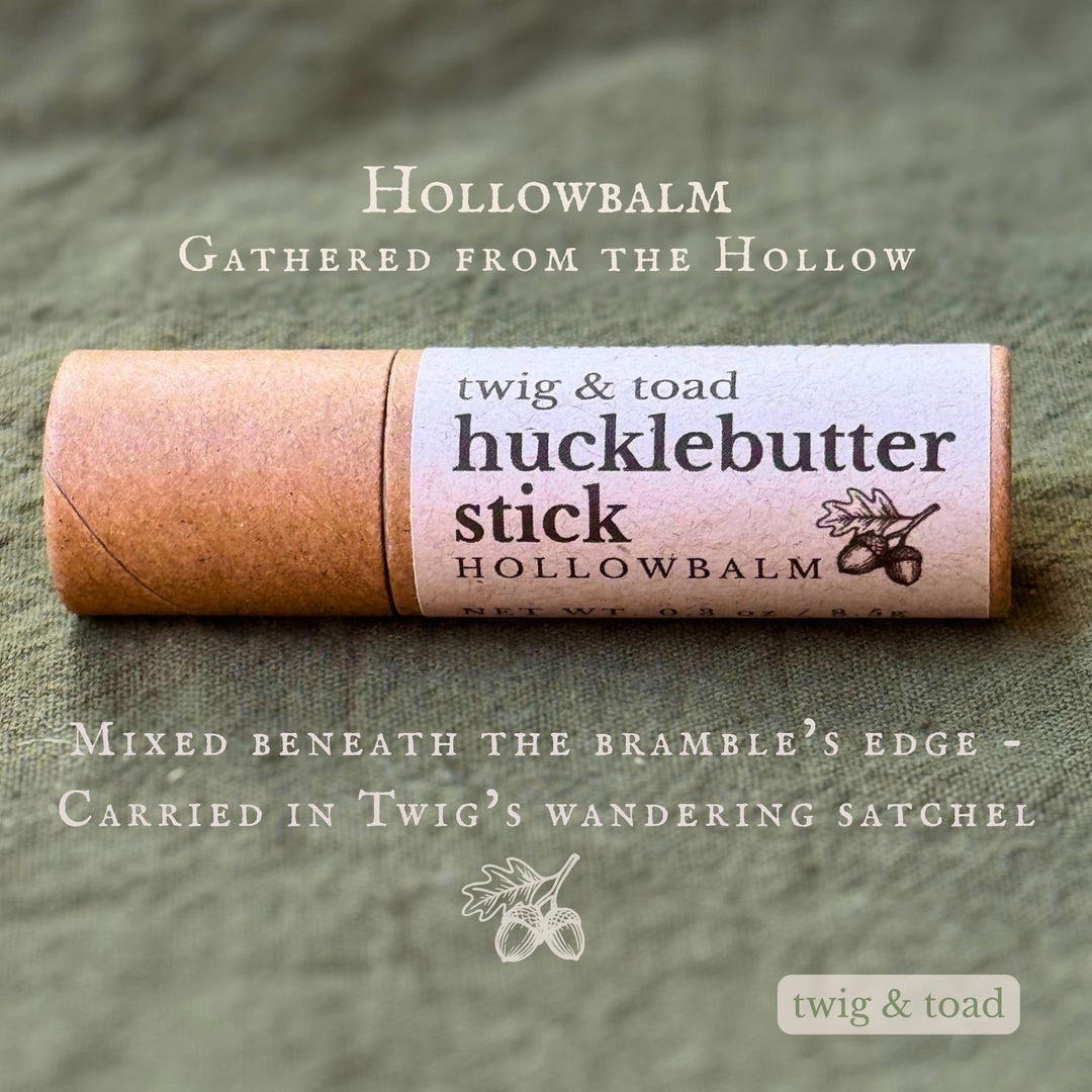 Hucklebutter Stick Lip Balm | All Natural Huckleberry + Ginger ...