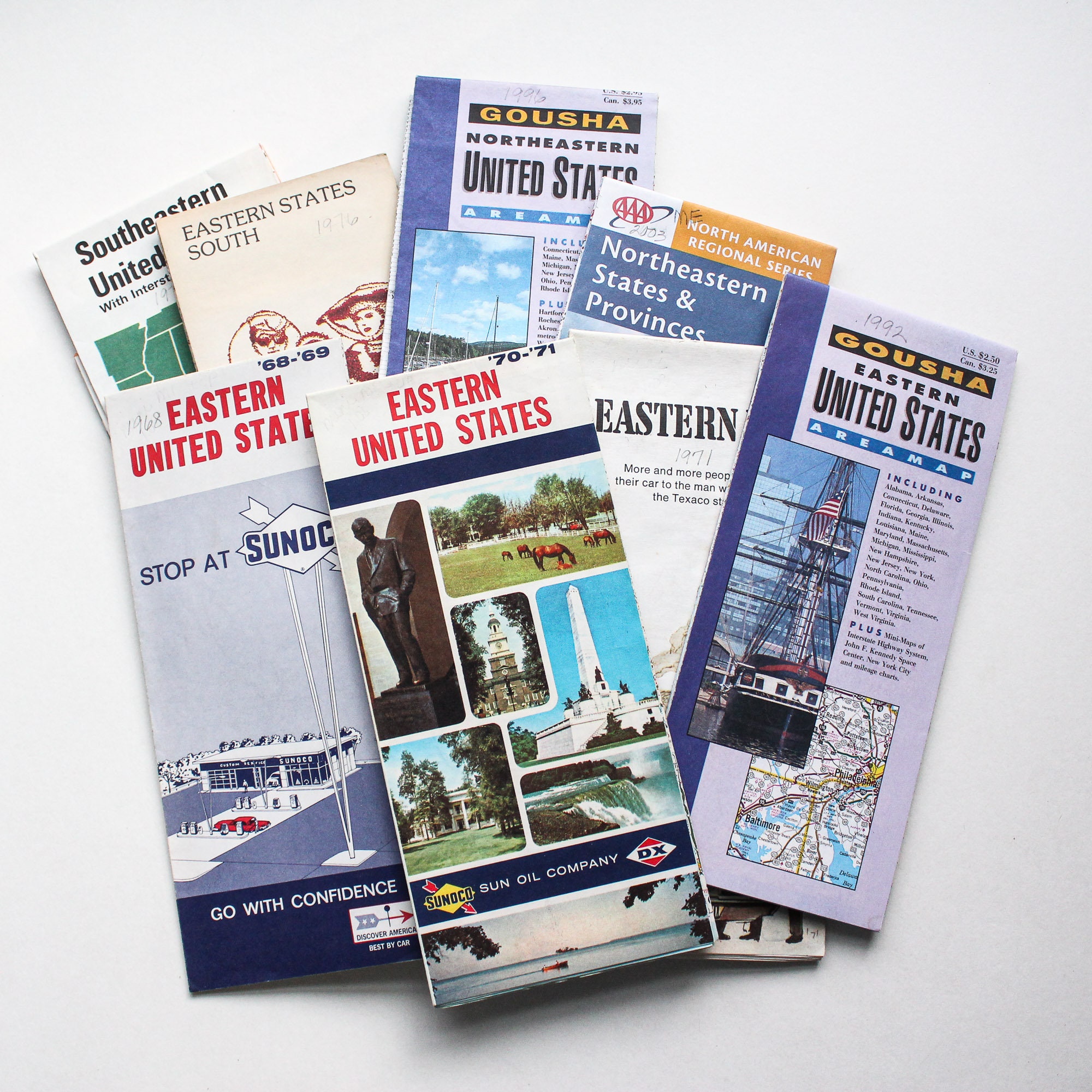 REGIONAL USA Maps | Western Maps | Eastern Maps | Central Maps ...