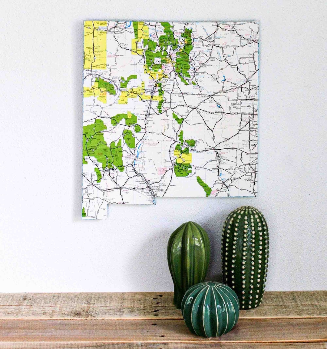 NEW MEXICO State Map Wall Decor New Mexico Wall Decor - Etsy