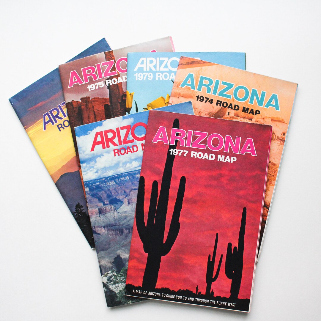 ARIZONA Road Map | Road Map | Arizona | State Map | Travel Map | Crafts ...
