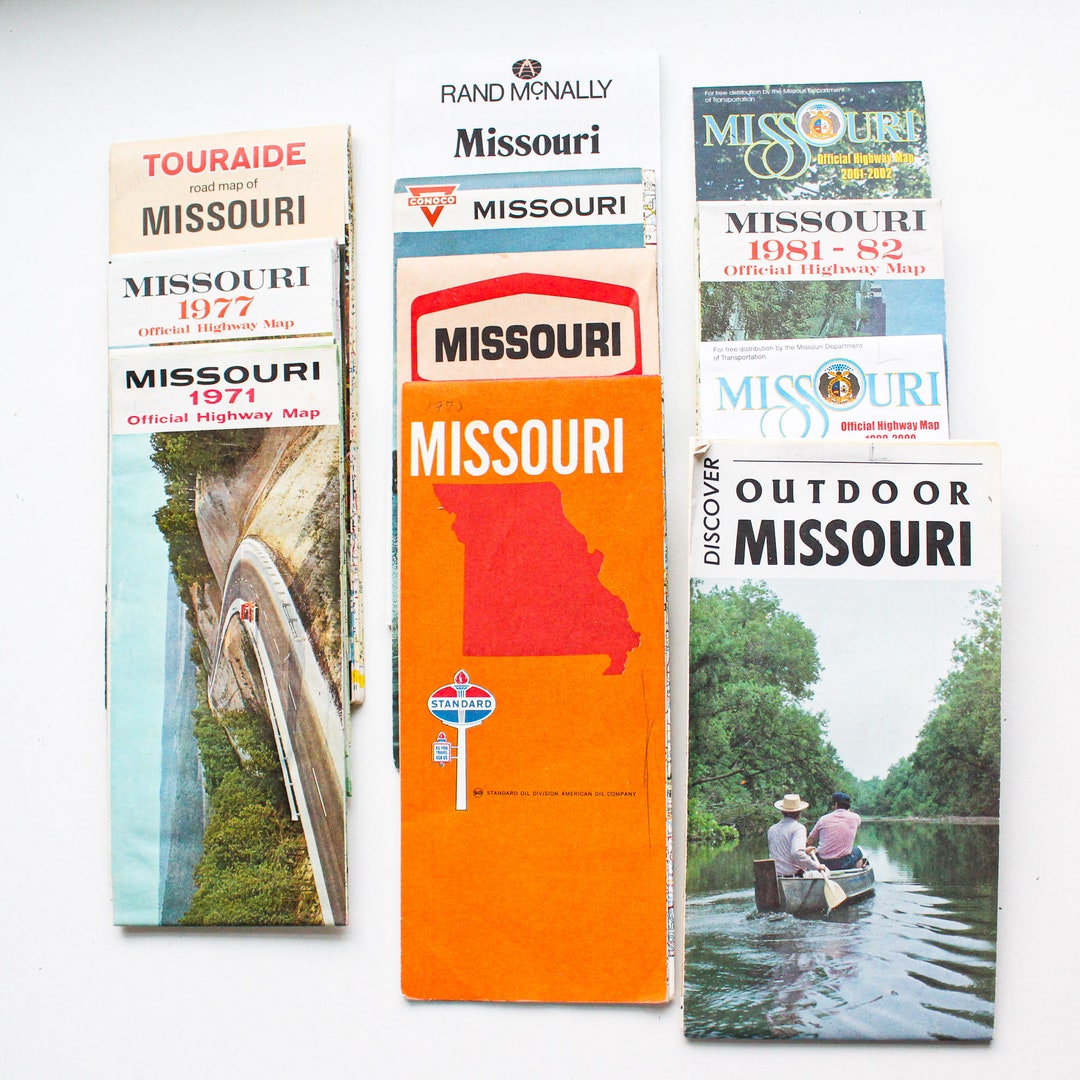 MISSOURI State Map | State Maps | Road Maps | Missouri | Travel Map ...