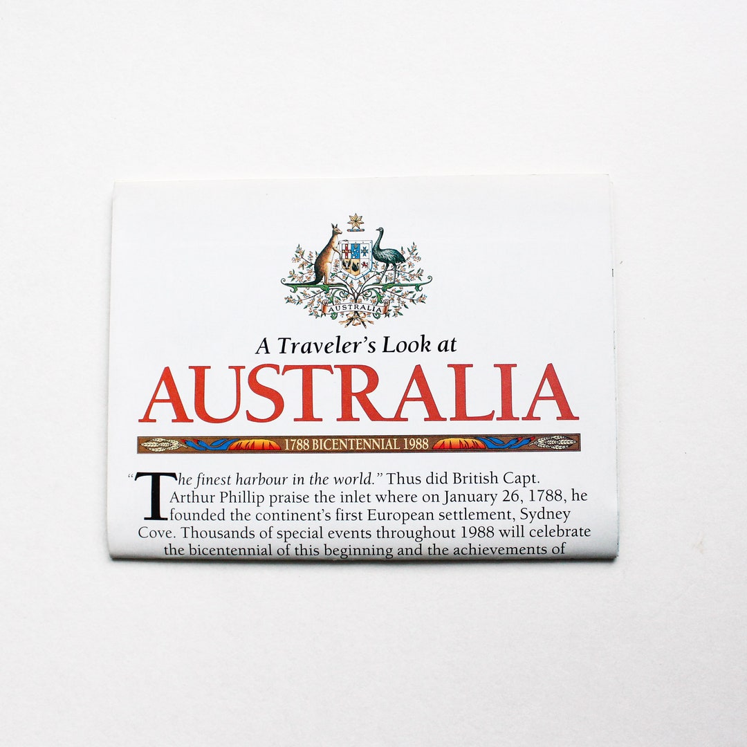 AUSTRALIA National Geographic Travel Map | Australia | National ...