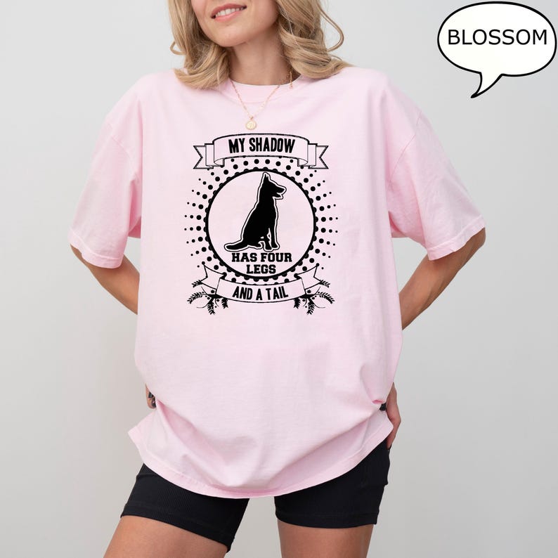 Dog Shirts My Shadow Has Four Legs and A Tail T Shirts Hoodies ...
