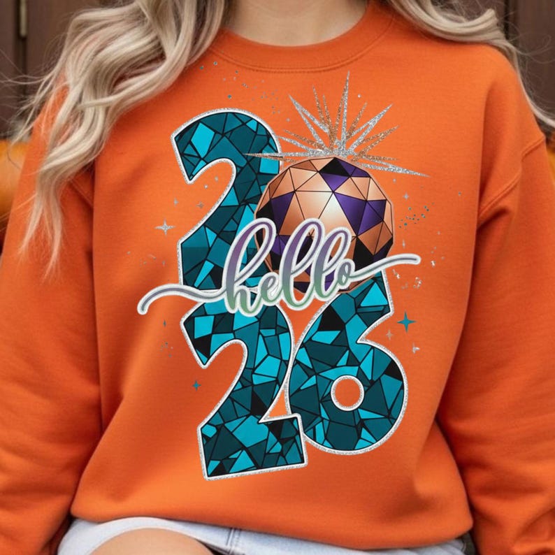 New Year 2026 PNG Bundle – Happy New Year, Disco Ball, Coquette Bow ...