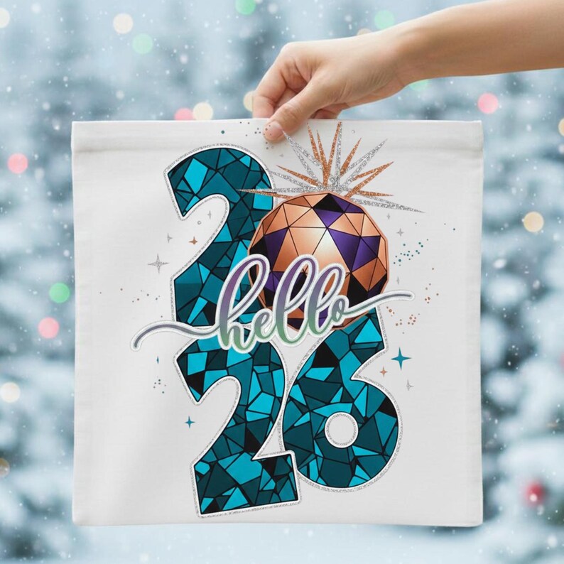 New Year 2026 PNG Bundle – Happy New Year, Disco Ball, Coquette Bow ...