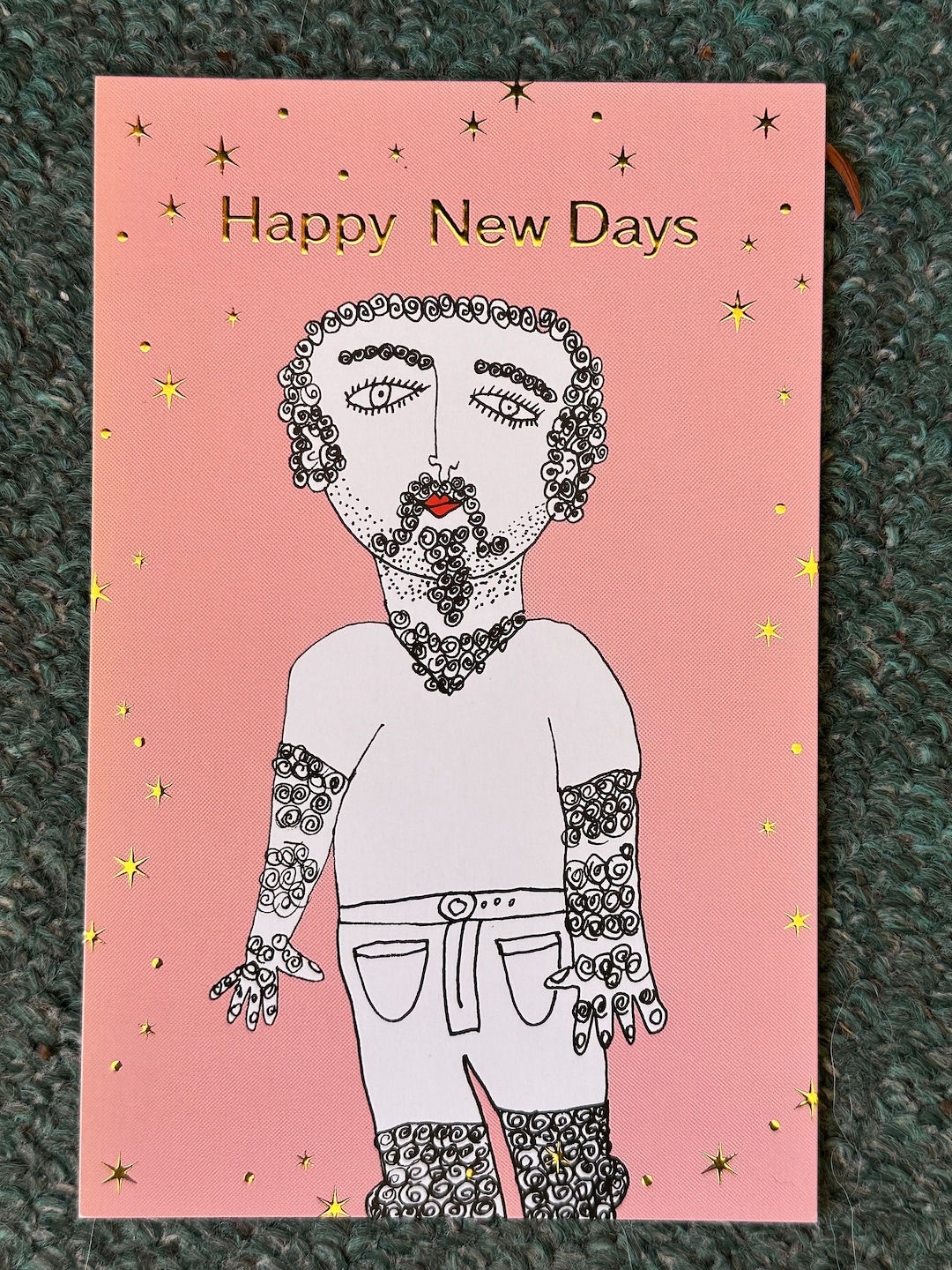 Happy New Days Greeting Card - Etsy