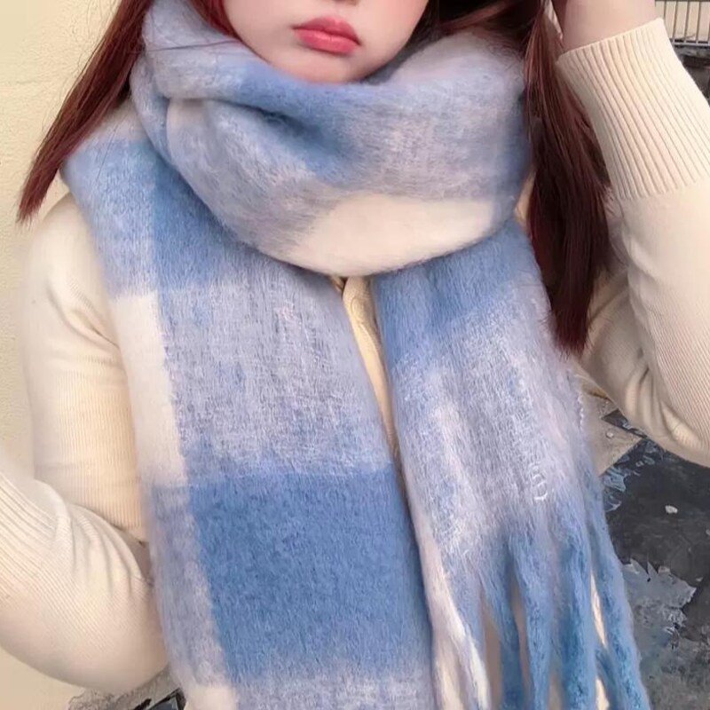 Fluffy Scarfs for Women - Etsy