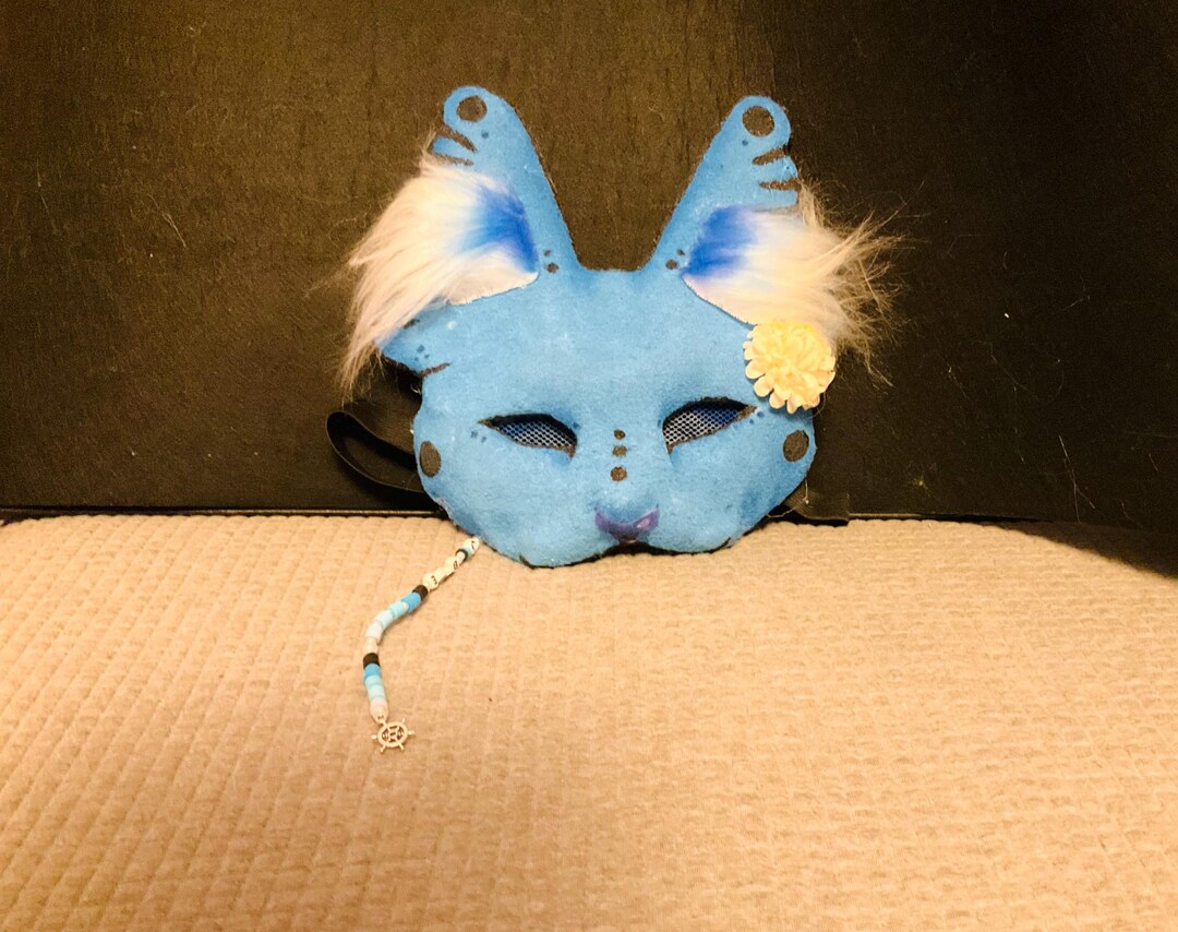 Blue Butterfly Mask Therian - Etsy