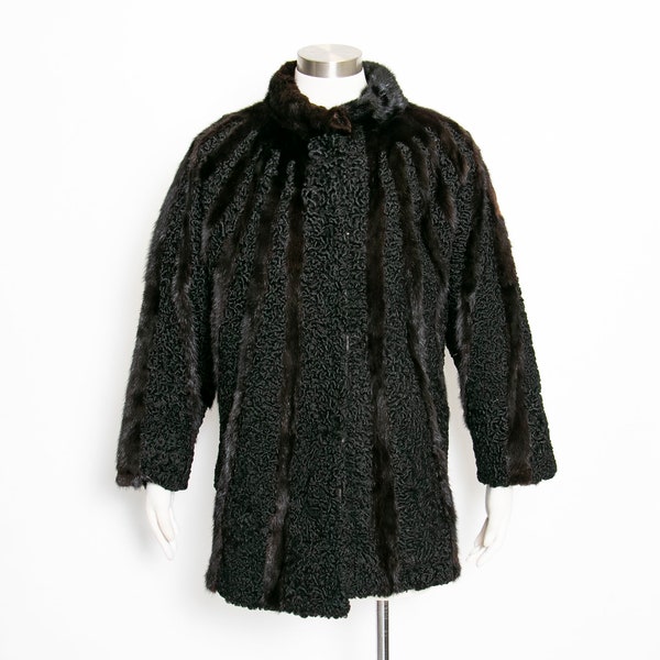 Black Fur Coat - Etsy