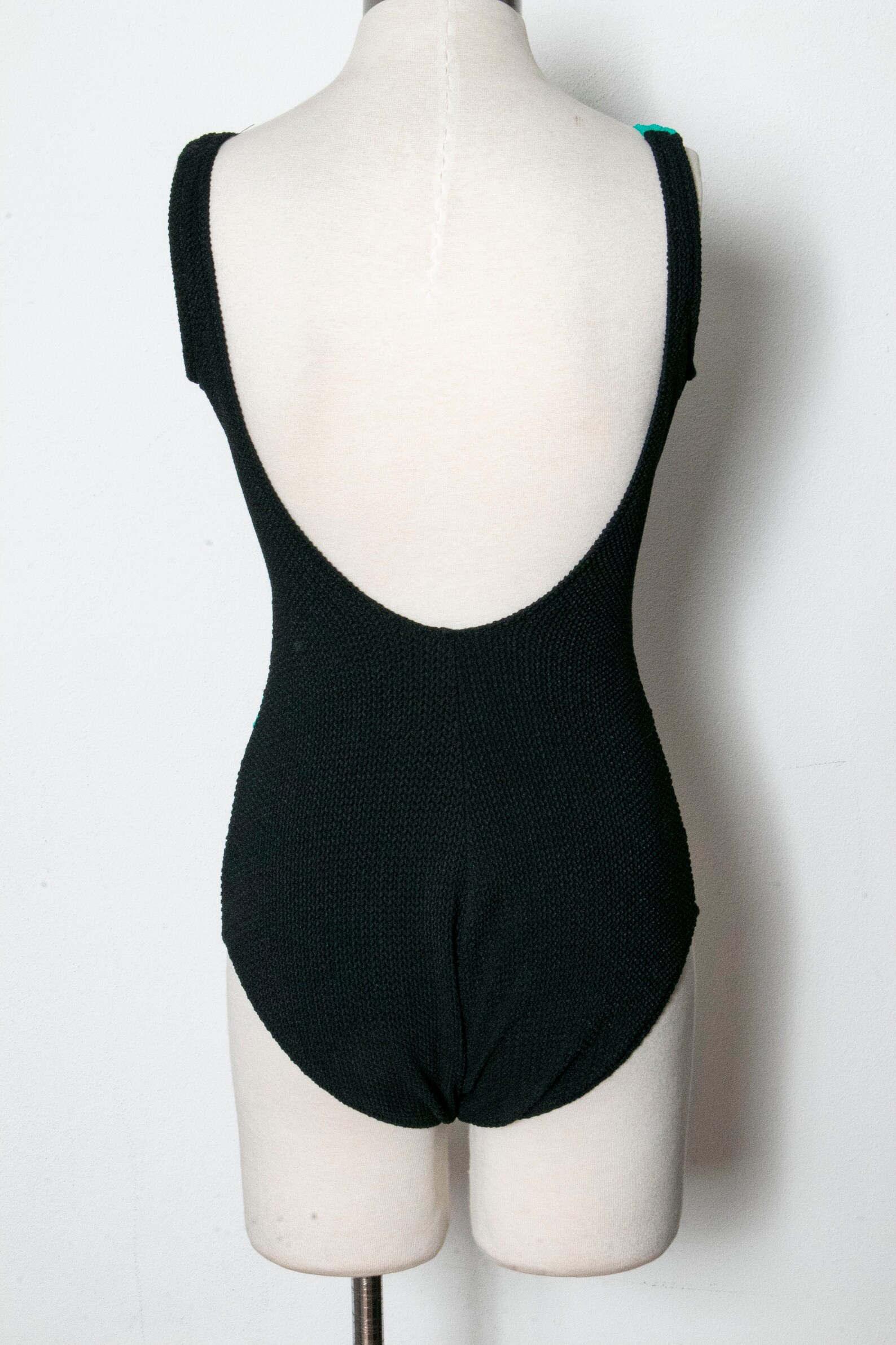 1990s Bathing Suit One Piece Color Block Swimsuit S / M - Etsy