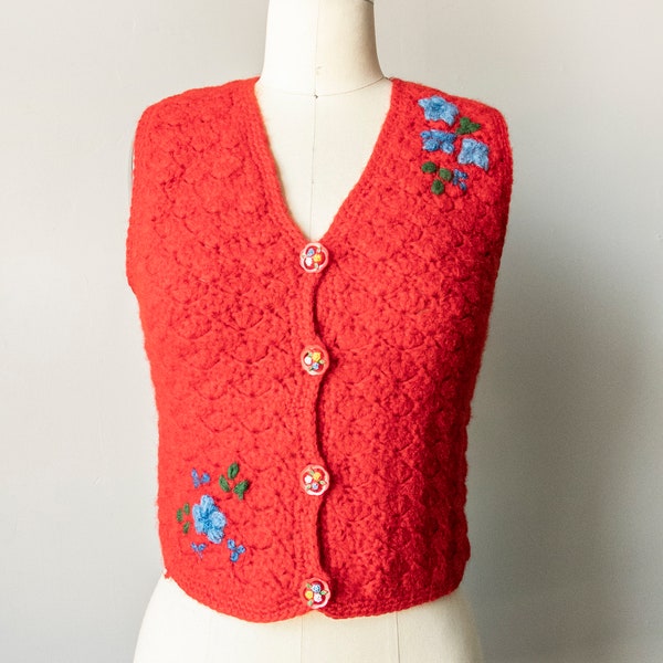 Floral Vest - Etsy