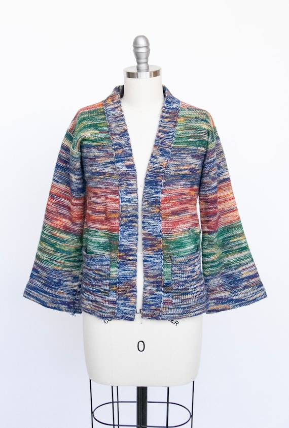 vintage cardigan 1970s - Gem