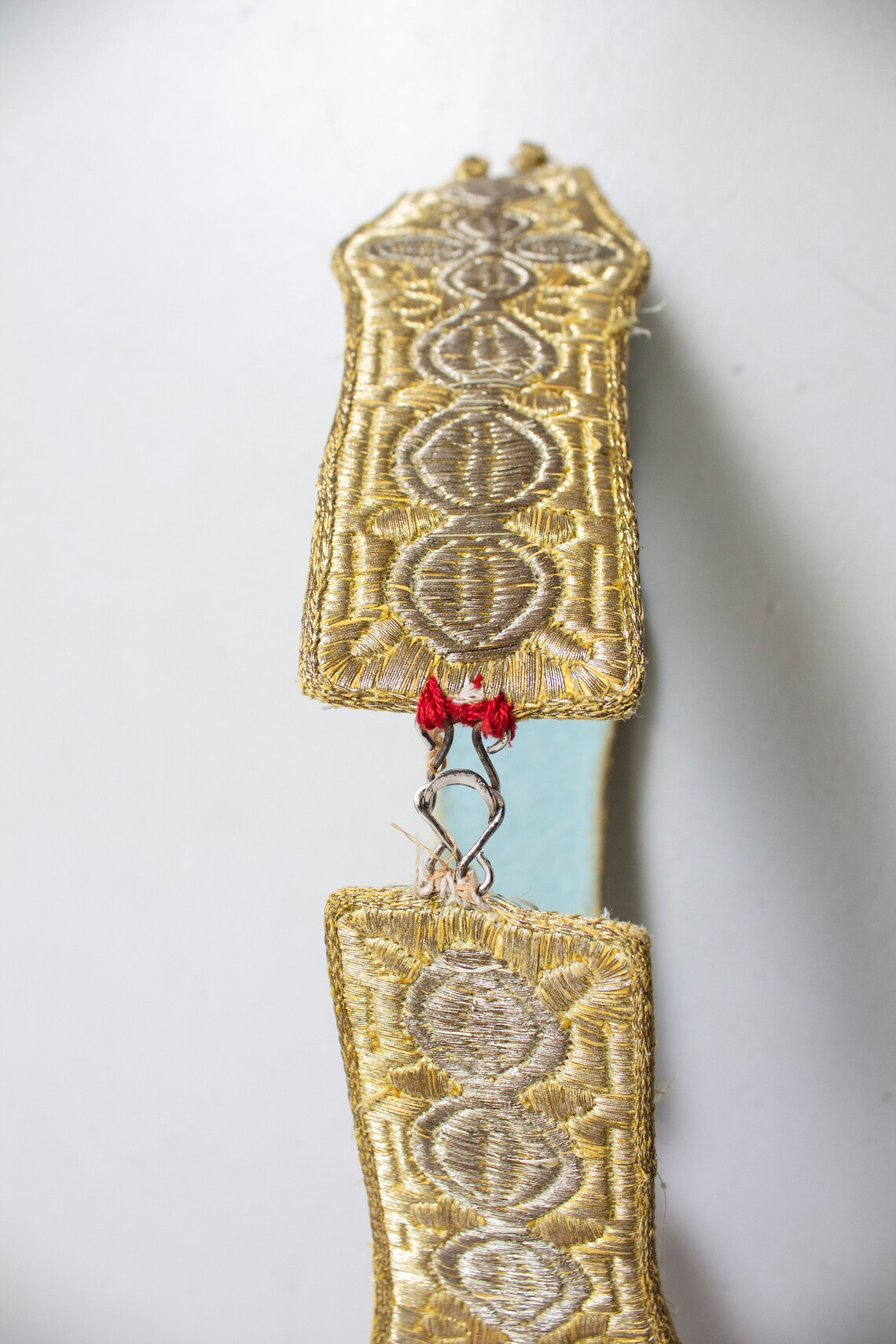 1960s Belt Gold Bullion Metallic Waist Cinch - Etsy