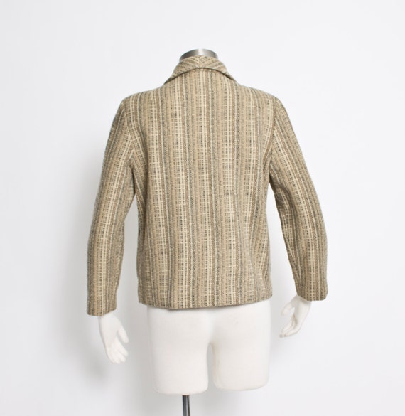 1960s PENDLETON Jacket Wool Tweed Mod Cropped S - Gem
