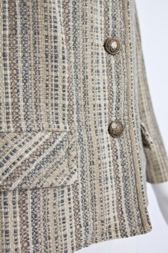1960s PENDLETON Jacket Wool Tweed Mod Cropped S - Gem