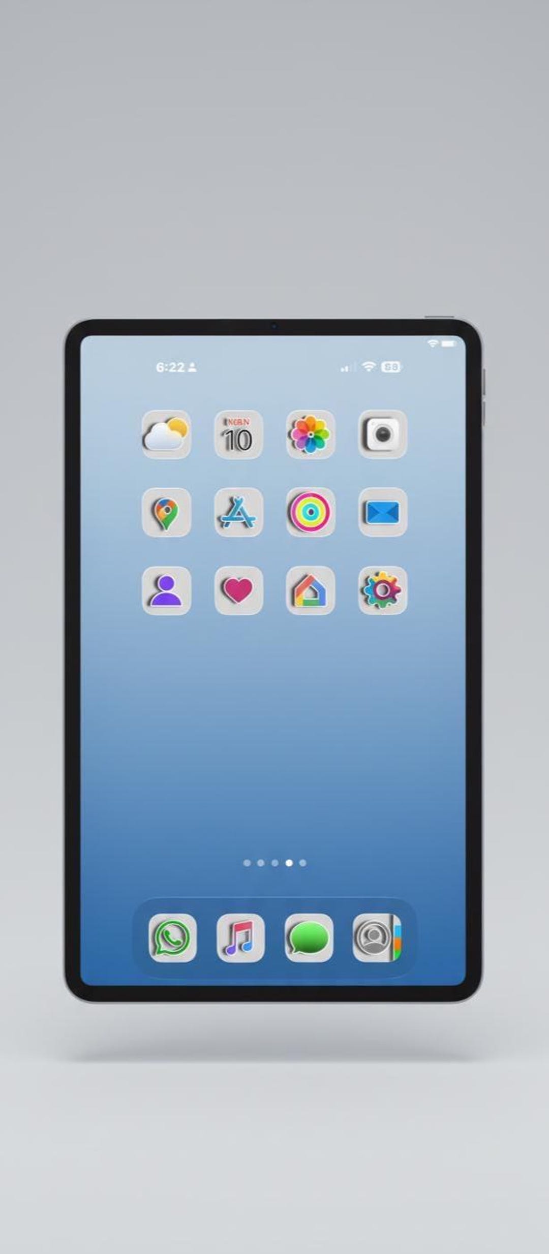 Elegant 3D Ios Icon Pack – 16 Minimal Apple-style App Icons (PNG + PSD ...