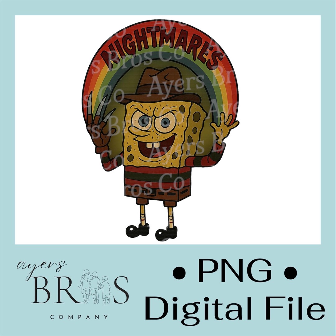 Nightmares Horror Imagination PNG File Transfer Digital Download - Etsy