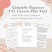 Beginner ESL Lesson Plan for Kids | Flashcards, Games & Teacher Guide ...