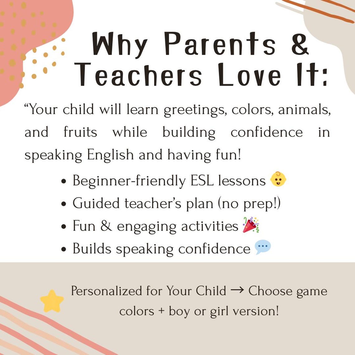 Beginner ESL Lesson Plan for Kids | Flashcards, Games & Teacher Guide ...