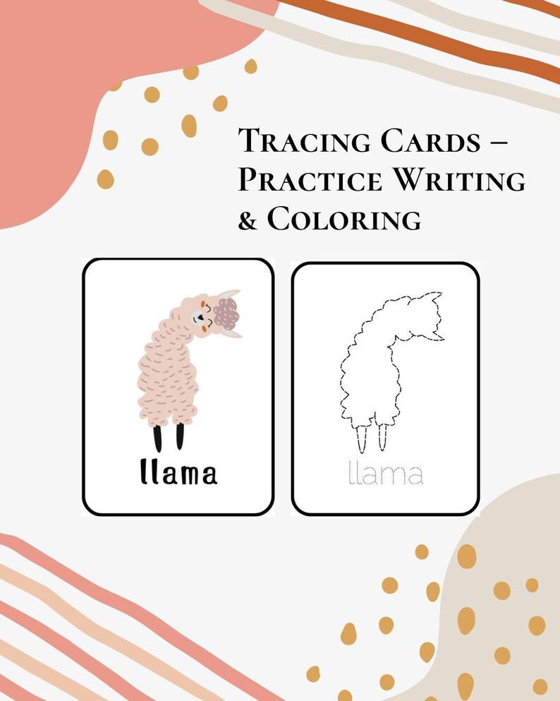 Farm Animals Flashcards Printable – Preschool & Kindergarten Learning ...