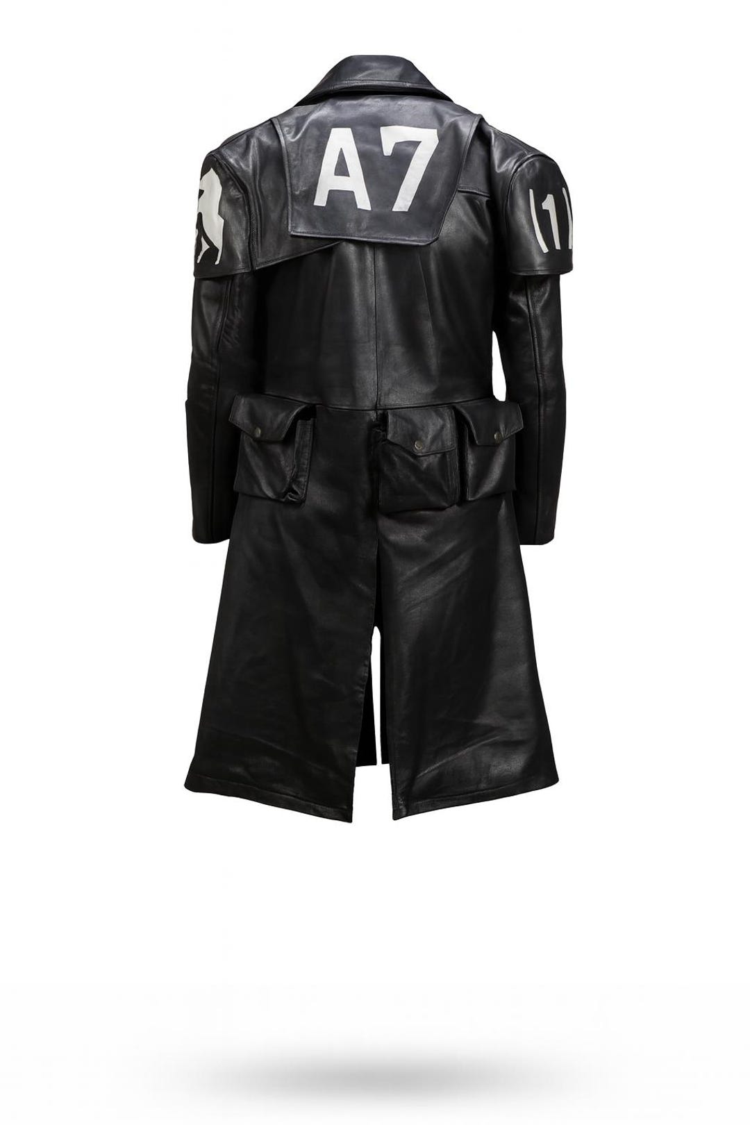 A7 Fallout NCR Ranger Duster Coat | Handmade Black Long Trench Jacket ...