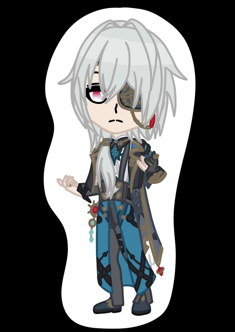 Anaxa Honkai Star Rail Sticker - Etsy
