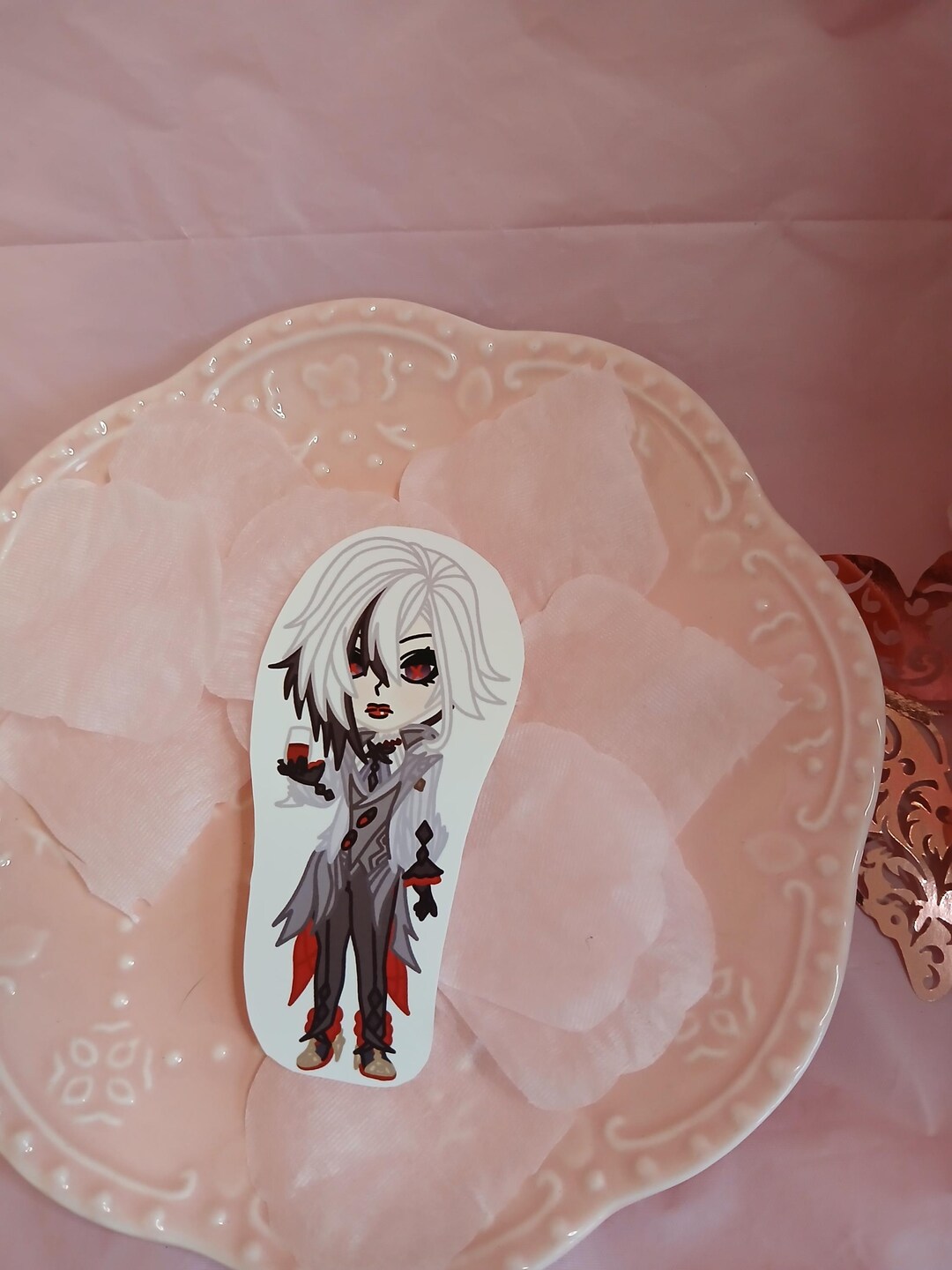 Arlecchino Genshin Impact Sticker - Etsy