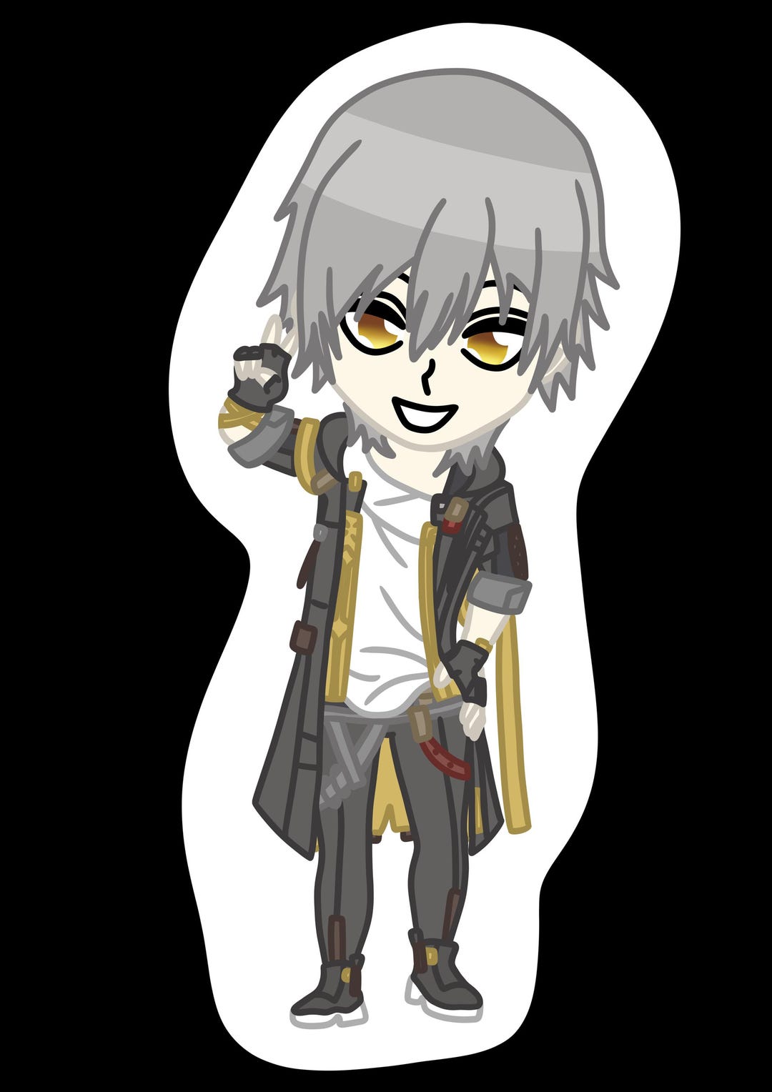 Honkai Star Rail Caelus Sticker - Etsy
