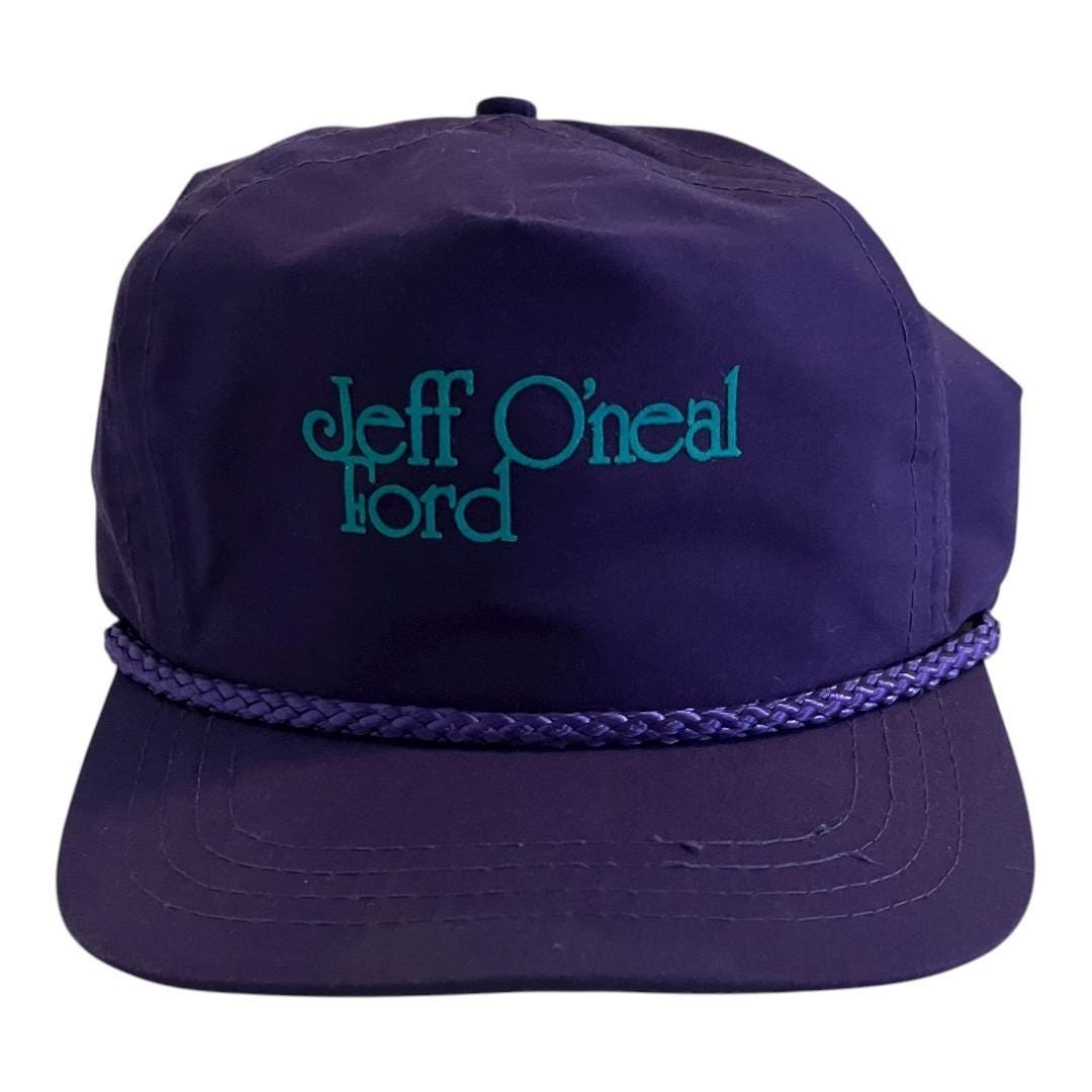 Vintage Jeff O'neal Trucker Hat Ford Sportcap Purple Rope Adjustable ...