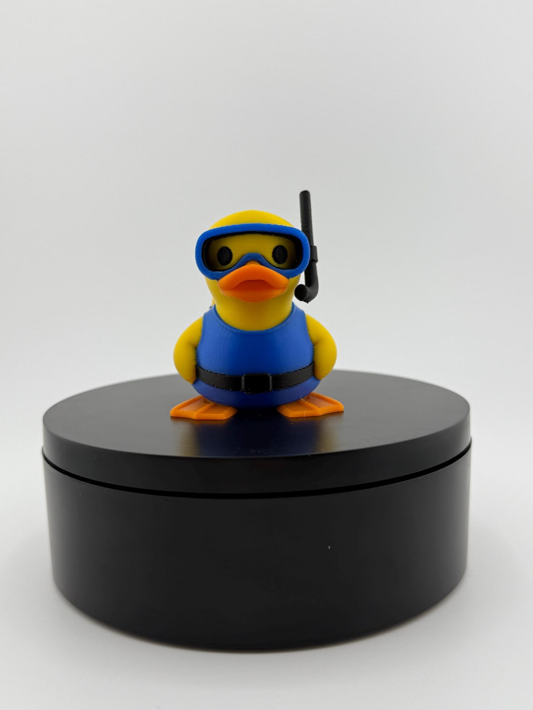 3D Printed Scuba Diver Duck Sculpture: Quirky Ocean Decor - Etsy