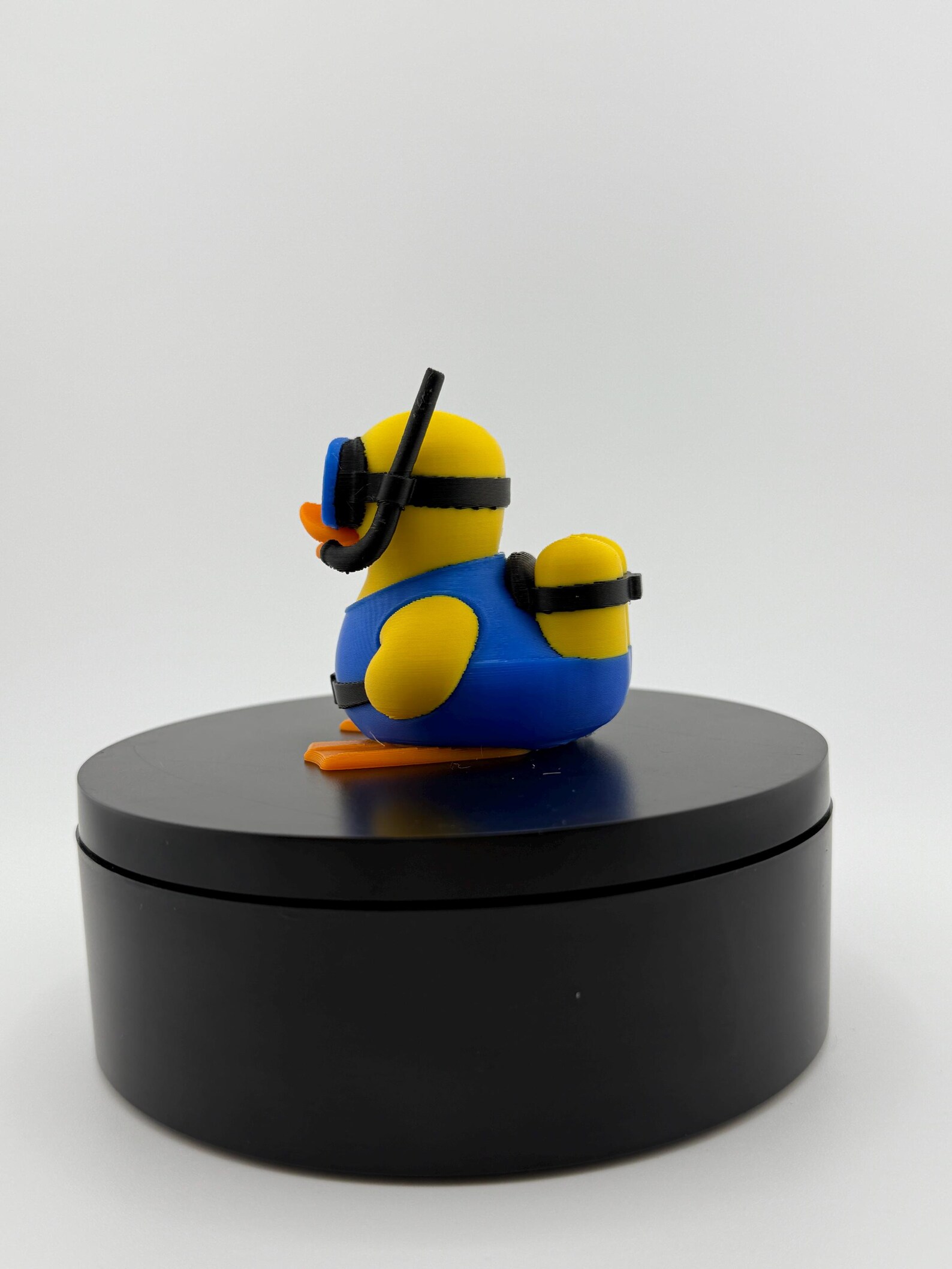 3D Printed Scuba Diver Duck Sculpture: Quirky Ocean Decor - Etsy