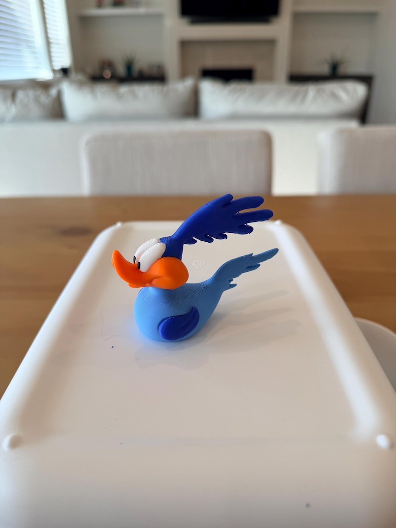 3D Printed Road Runner Duck - Etsy