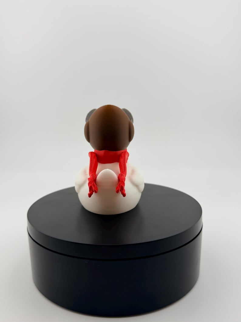 3D Printed Pilot Snoopy Duck Sculpture - Etsy