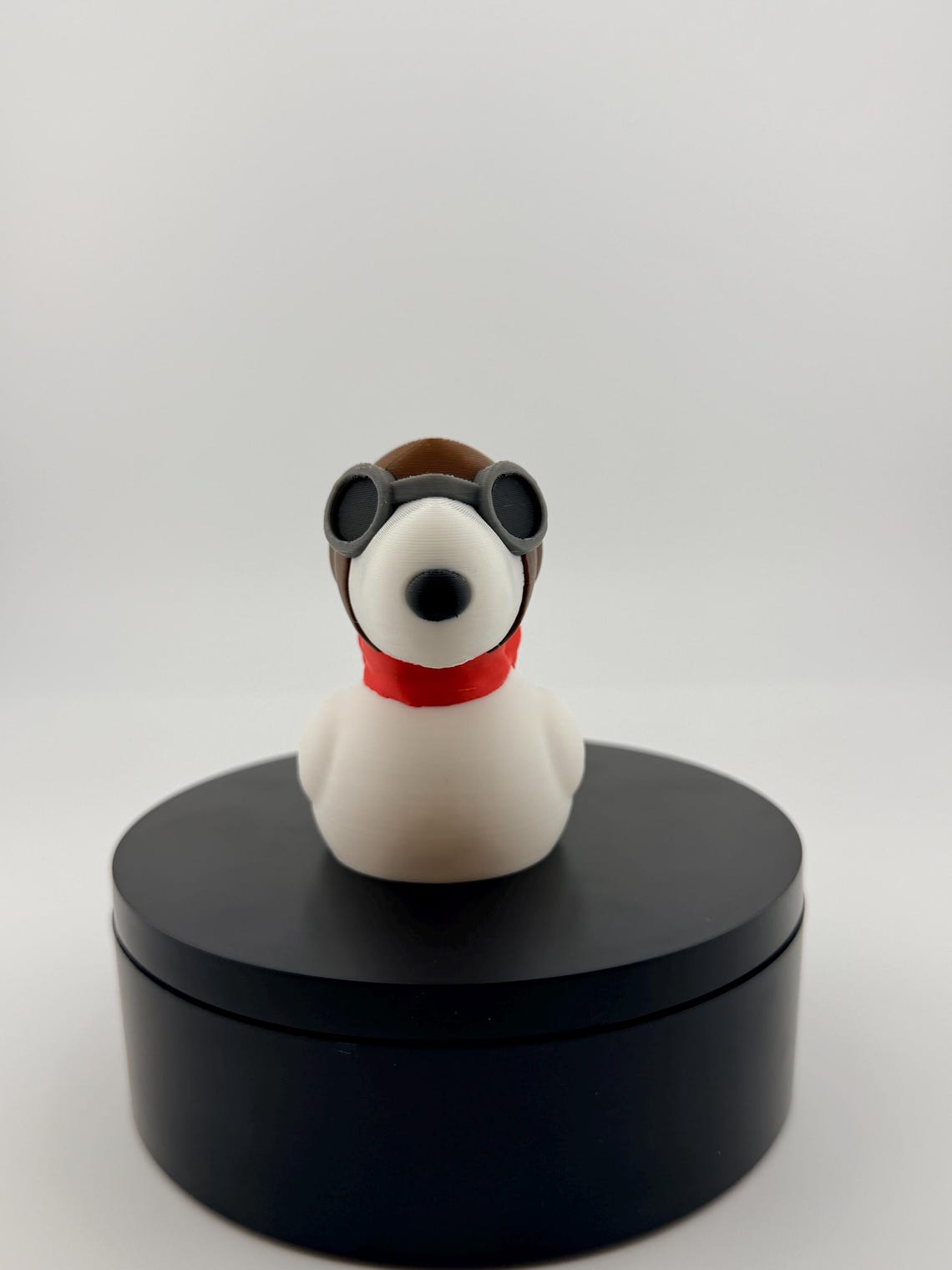 3D Printed Pilot Snoopy Duck Sculpture - Etsy
