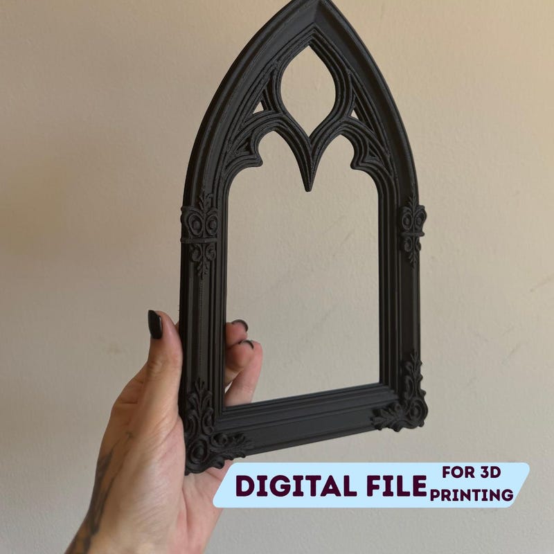 3d Print File Gothic Window - Etsy