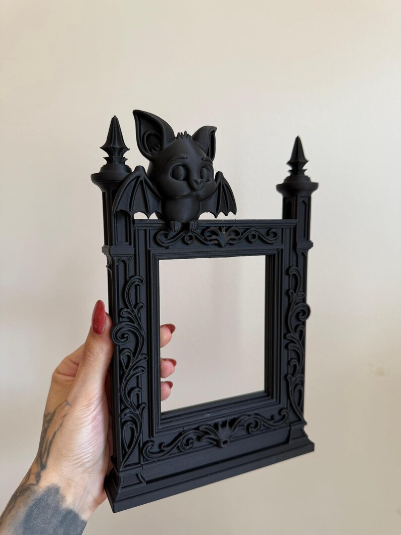 STL Gothic Baby Bat Frame Baroque – 3D Printing File – Digital Download ...