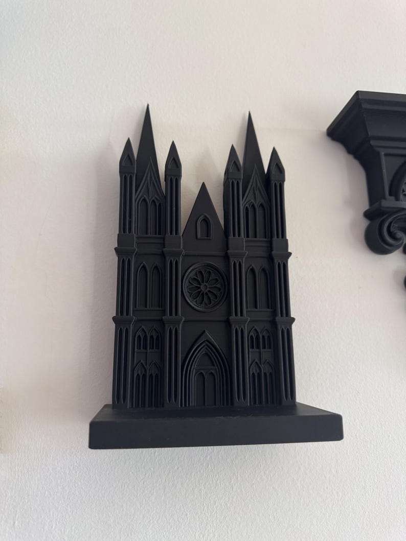 Cathedral Wall Display STL – 3D Printing File – Digital Download Model ...
