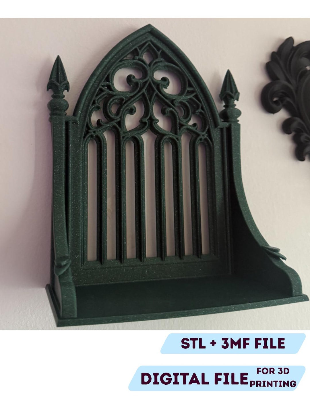STL Gothic Cathedral Stand – 3D Printing File – Digital Download Model ...