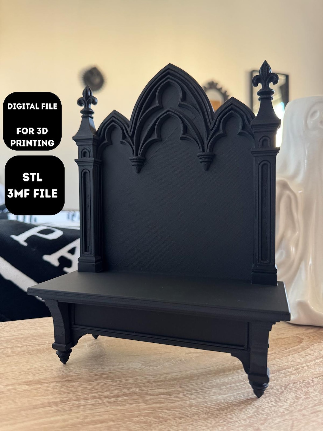 STL Gothic Cathedral Display – 3D Printing File – Digital Download ...