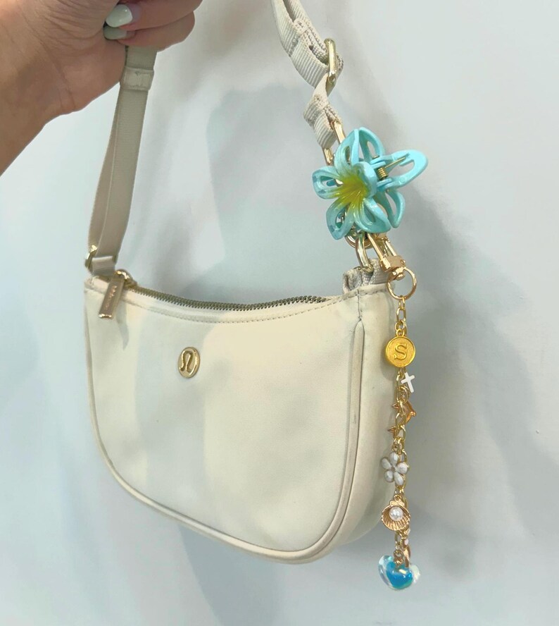 Personalized Bag Charm Chains - Etsy